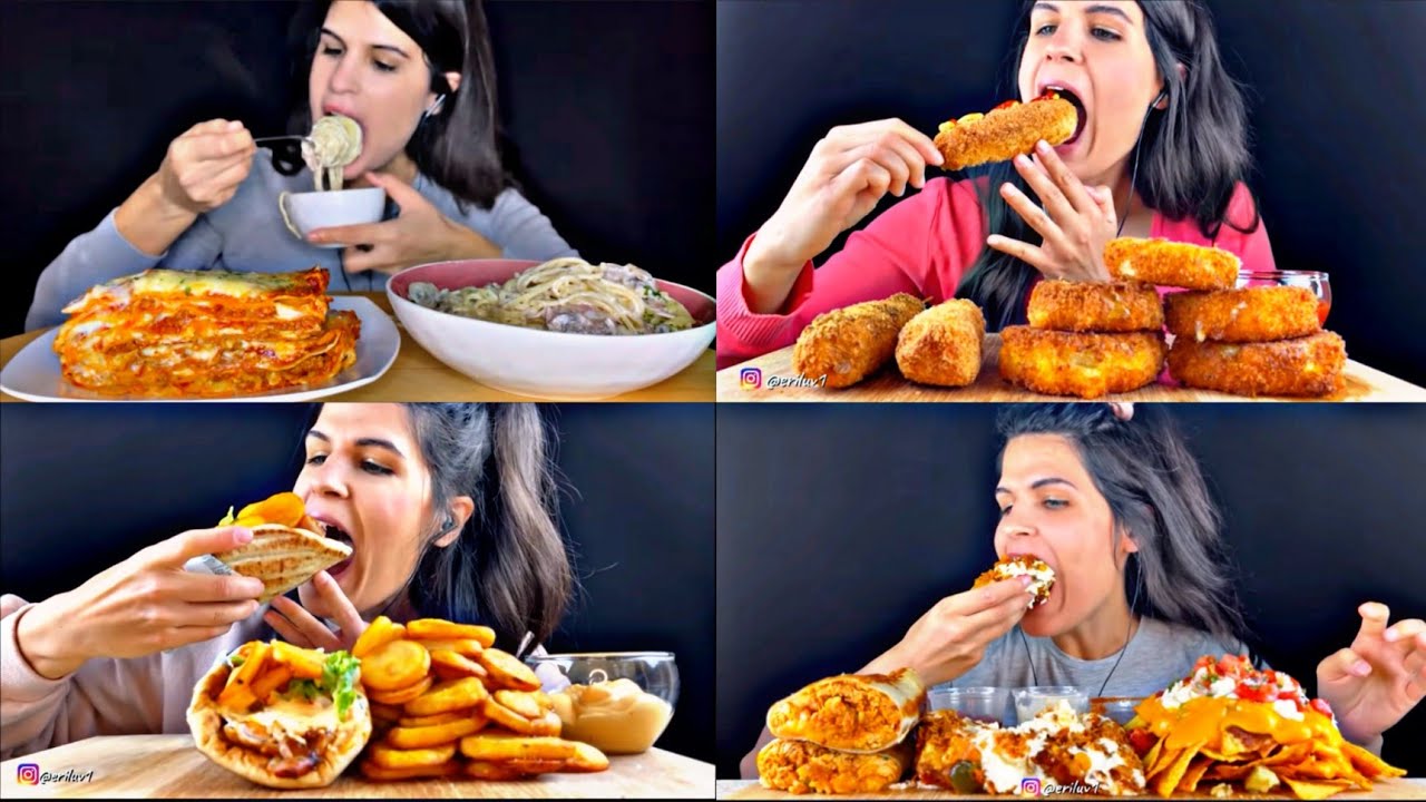Request ASMeRi EATS EATING COMPILATION - YouTube