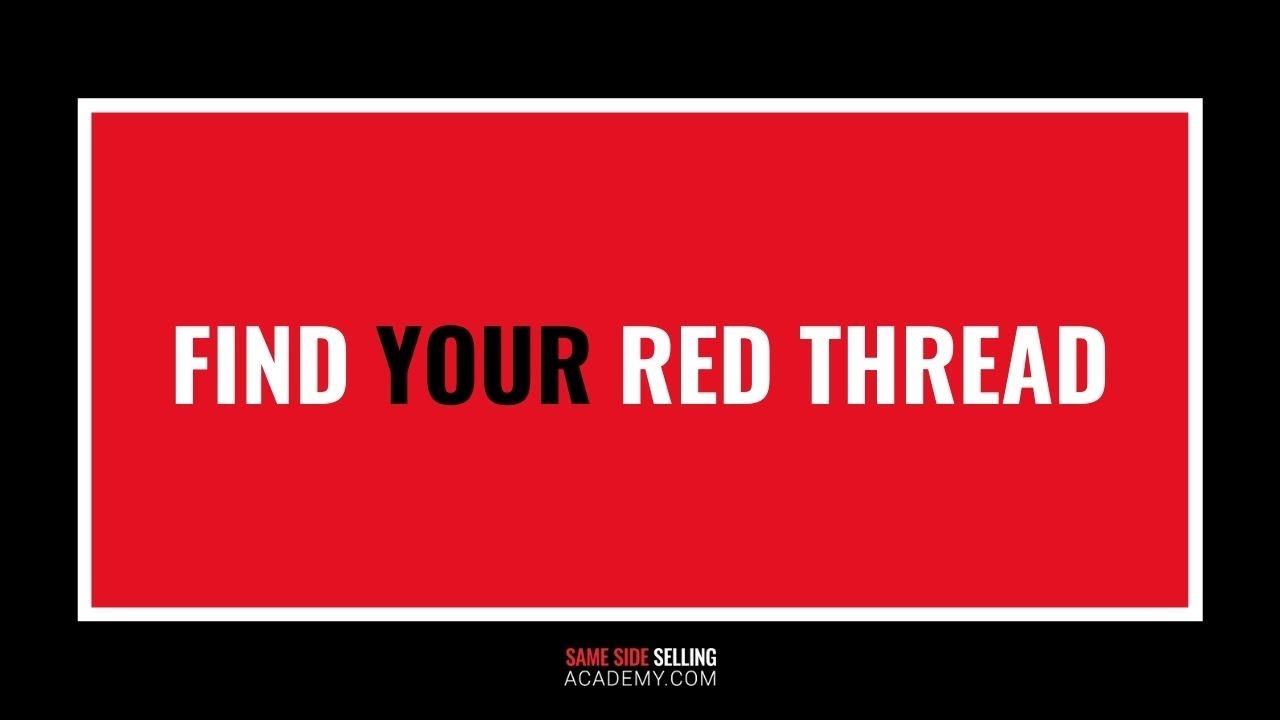 Find Your Red Thread with Tamsen Webster - YouTube