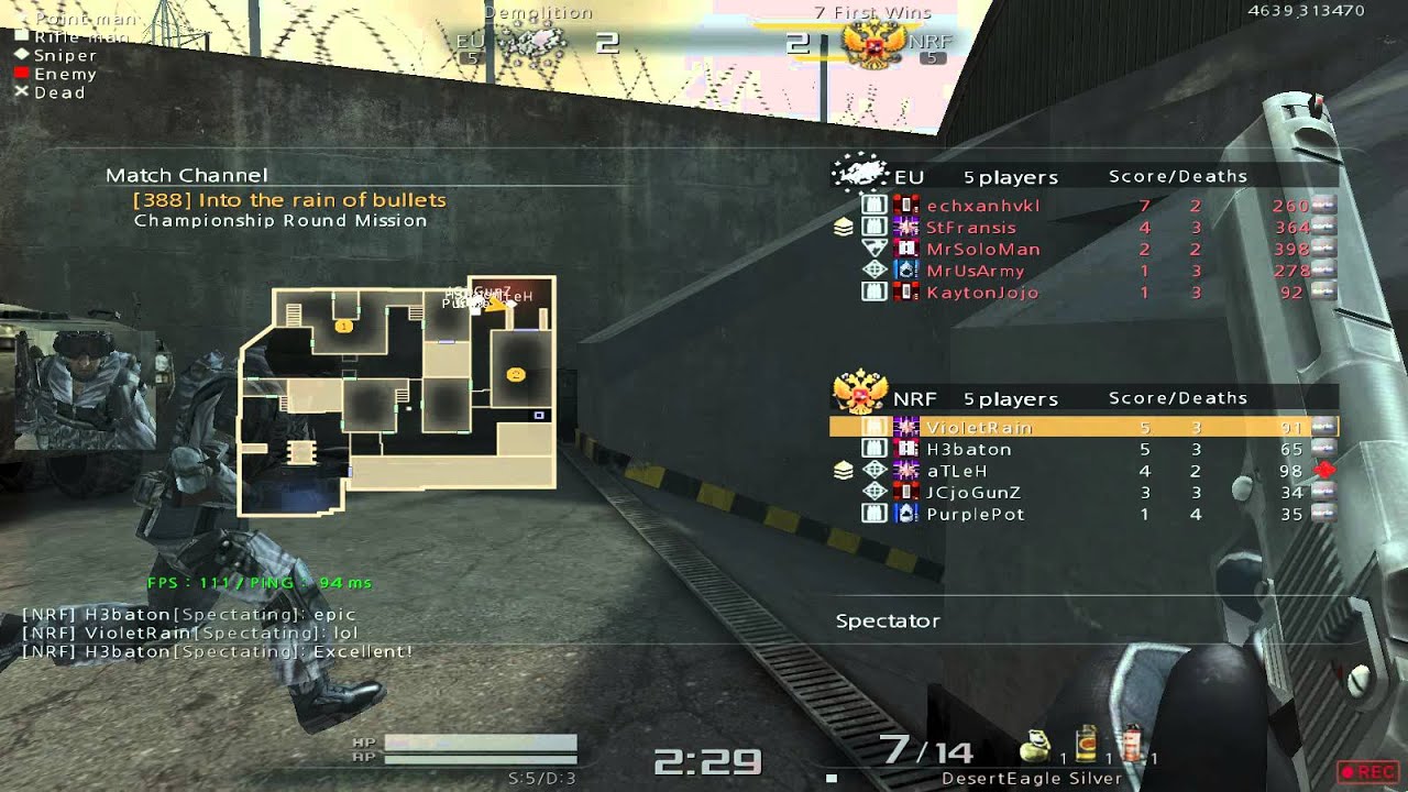 AVA Clan Match - TakeFive vs Clan Team 2013.8.15 - YouTube