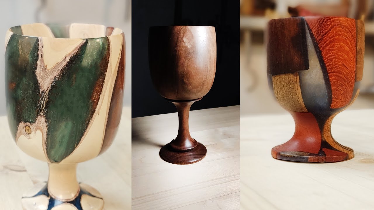 woodturning with three methods - YouTube