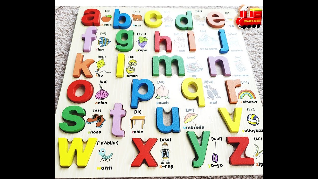 Lowercase Letters of the Alphabet | Learn Small Letters A-Z | Small ...