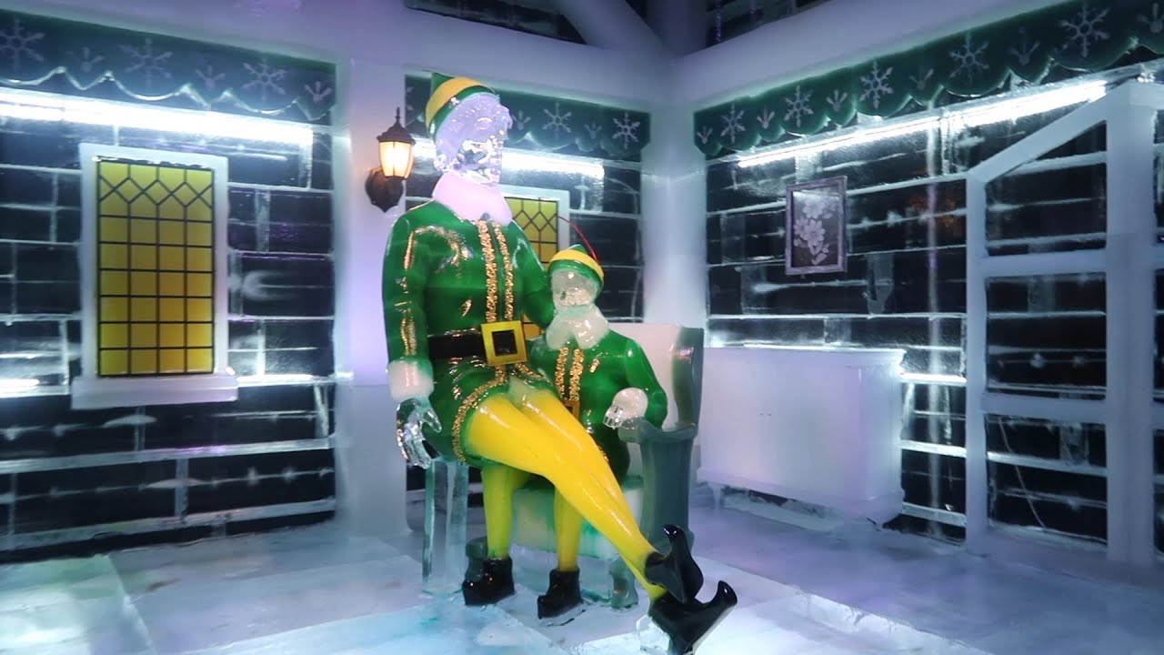 The Elf ICE event | Gaylord Texan - YouTube