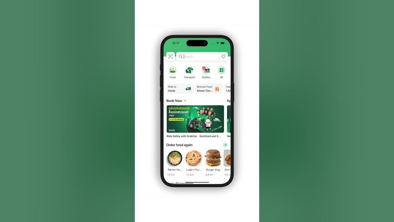 Build a Grab Clone in SwiftUI #appdevelopment #swiftui #grabclone - YouTube