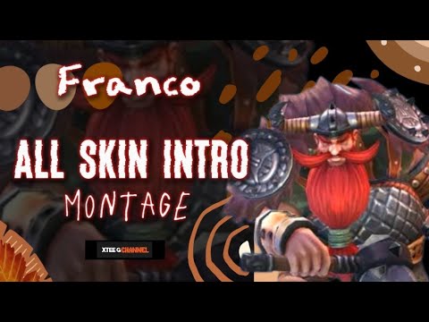 franco all skin intro montage mobile legends - YouTube