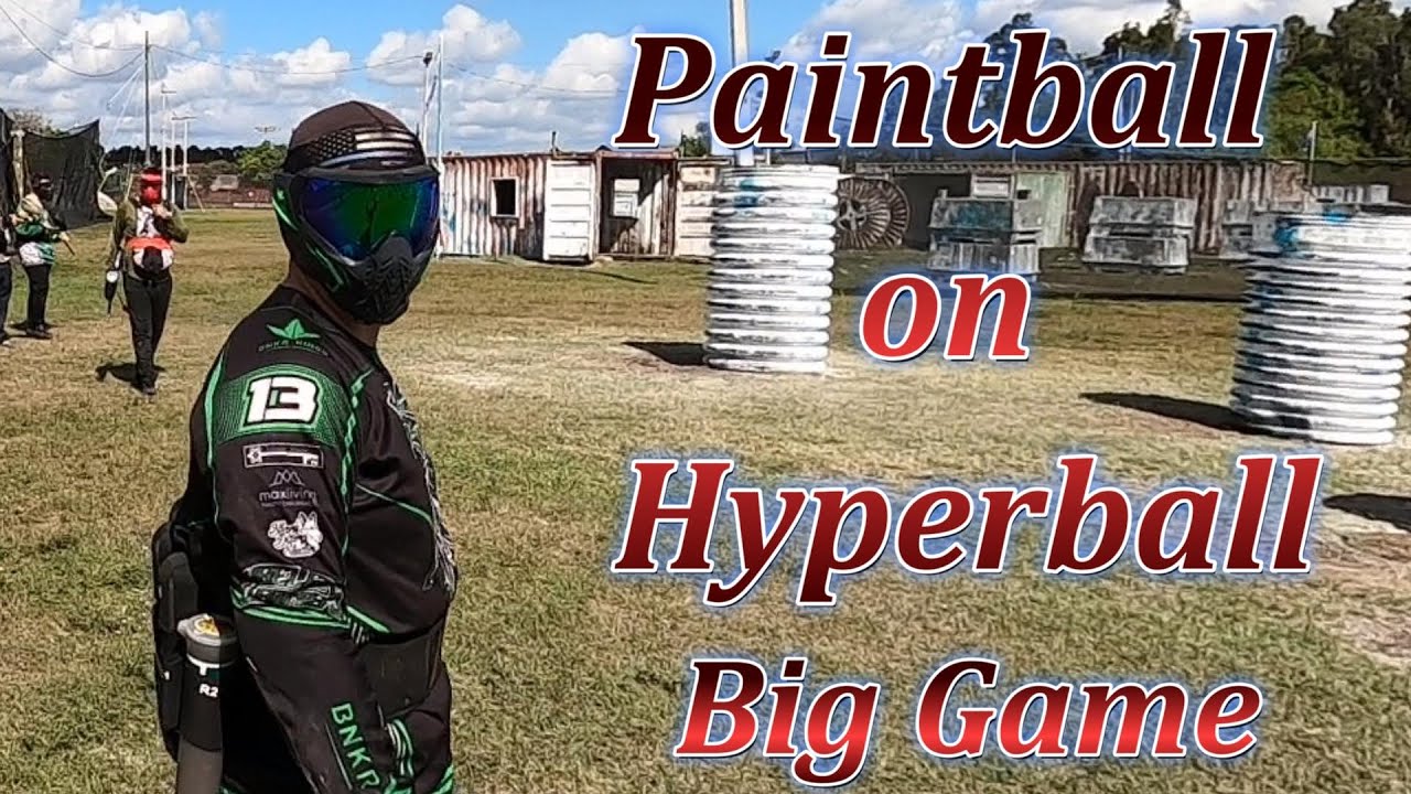 Paintball on Hyperball (Big Game) - YouTube