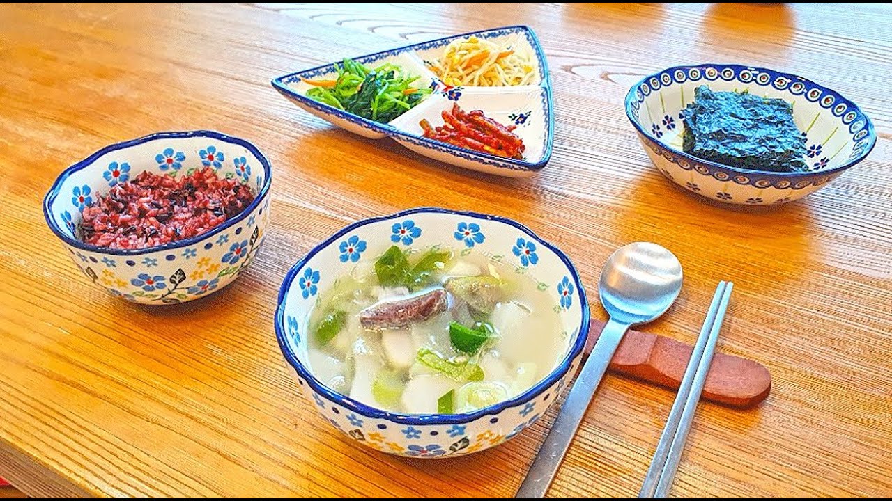 Taro Soup(Toran-guk) |토란국 | holiday food ideas - YouTube