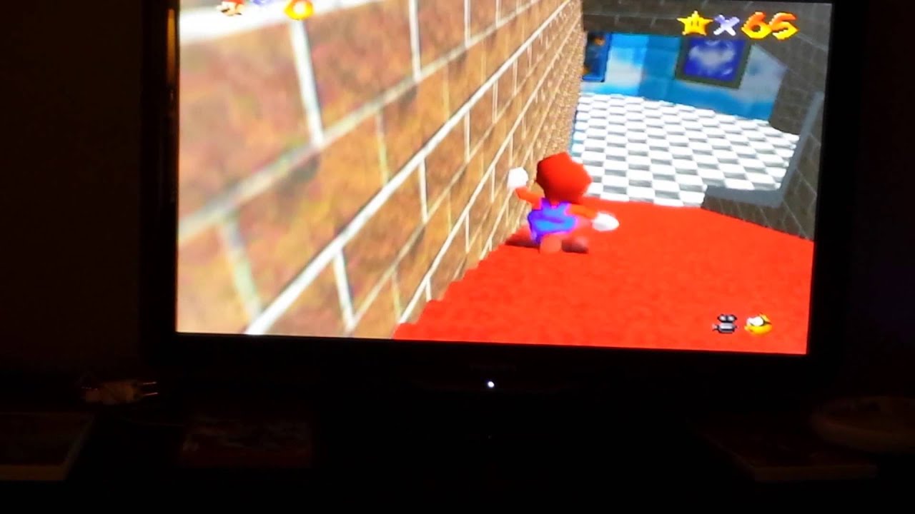 Mario 64 Hatless Easter Egg - YouTube
