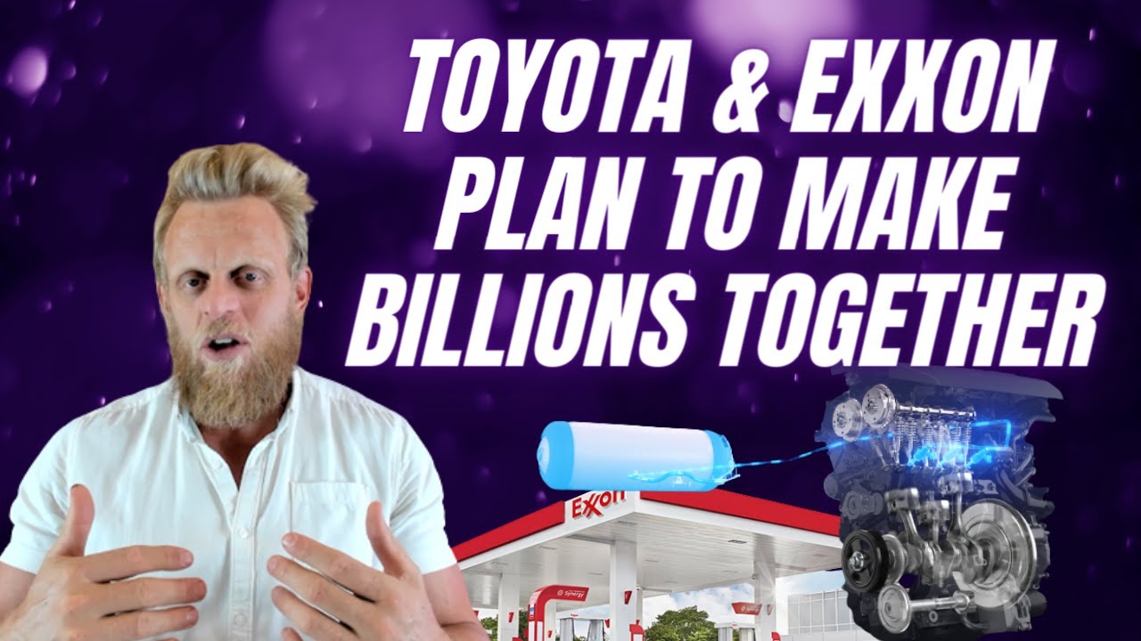 Toyota partners with Exxon Mobil to make 'CLEAN' gasoline - YouTube