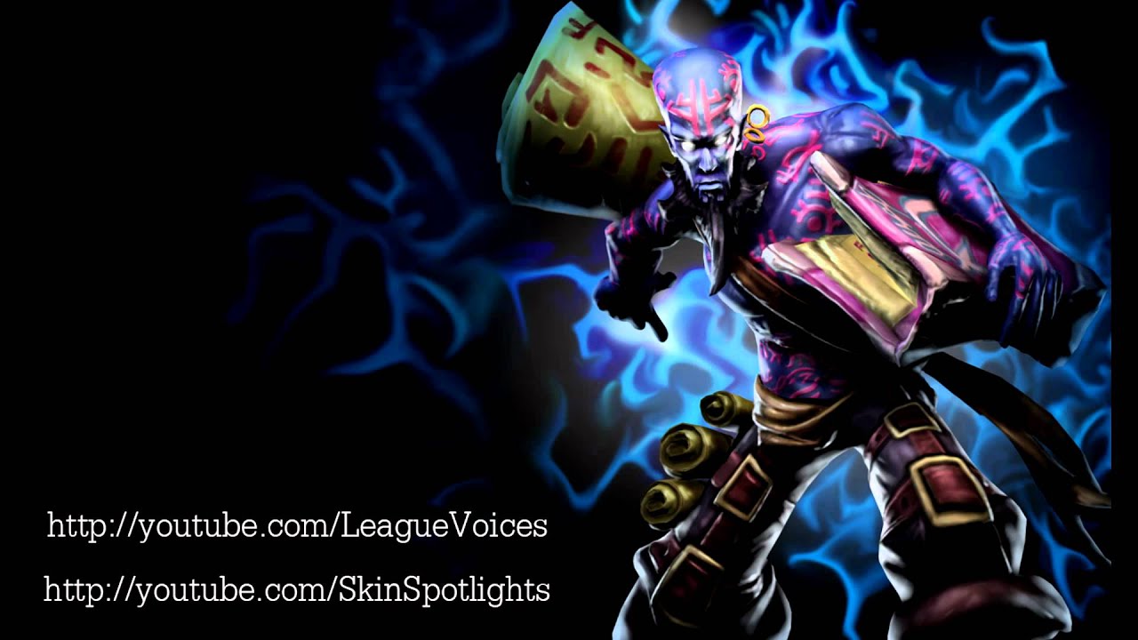 Ryze Voice - English - League of Legends - YouTube