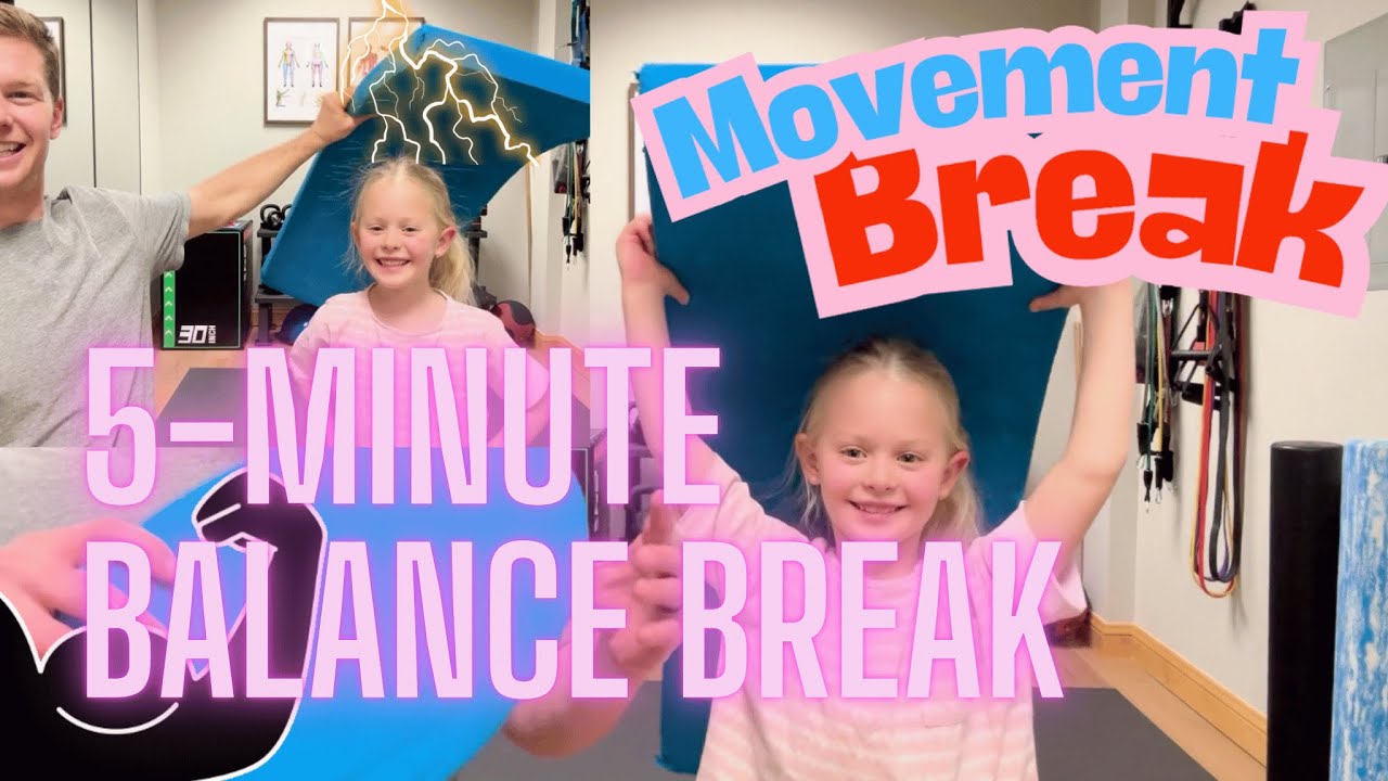 5-Minute Balance Break for Kids! 🏃‍♂️ Fun Exercises to Build Strength ...