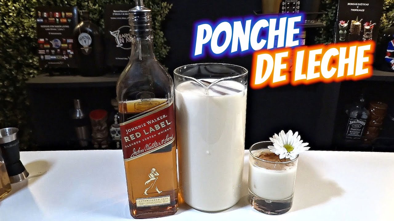 Bebidas para las Fiestas - PONCHE DE LECHE con WHISKY - YouTube