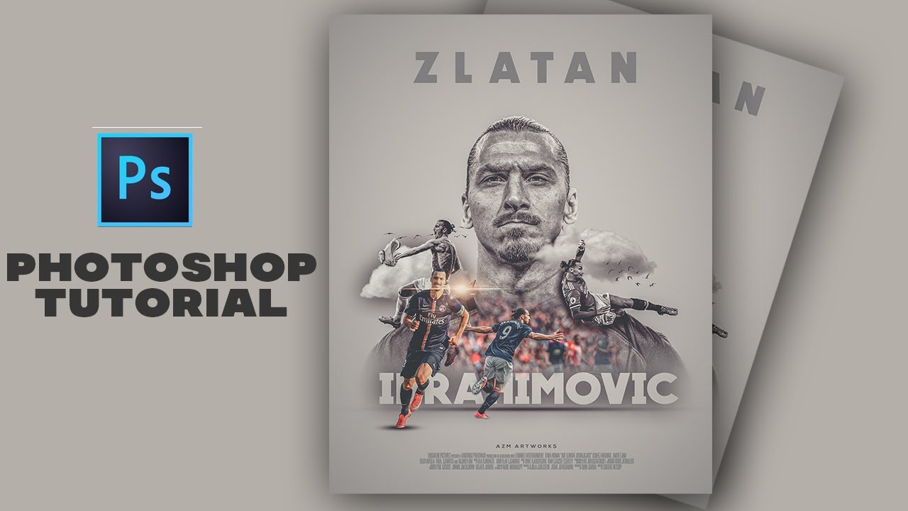 Sports Poster Design Photoshop Tutorial Azmartworks Photoshop Sports Poster Design Photoshop Tutorial Azmartworks Photoshop