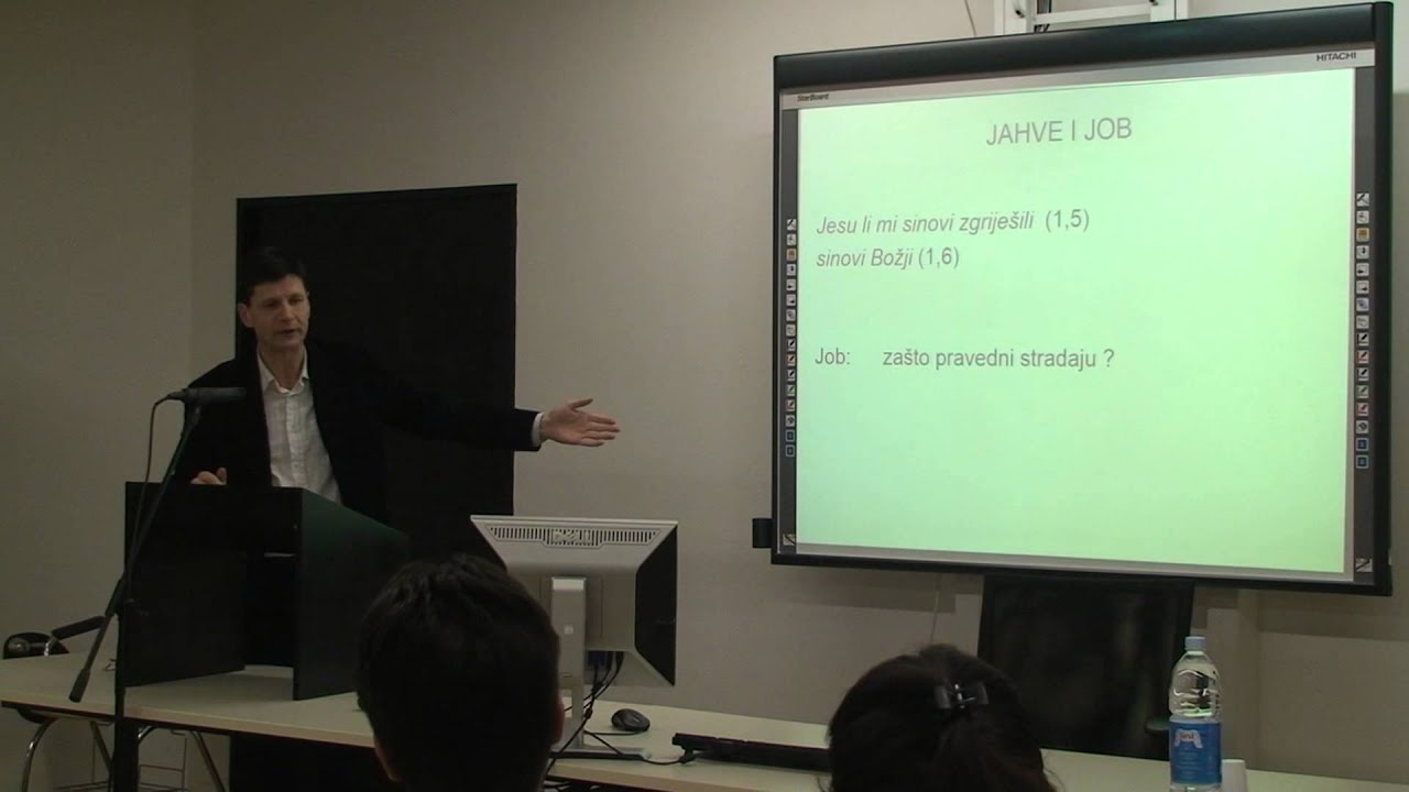 Knjiga o Jobu – žanr i teodiceja, Dean Slavić, 10.2.2015 - YouTube