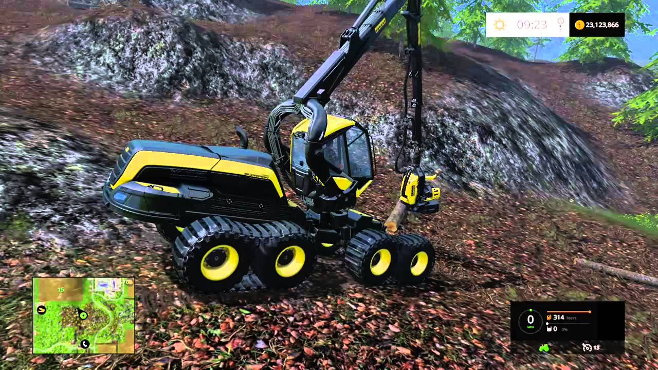 Farming Simulator 15 XBOX ONE LOGGING/FORESTY PART 6 - YouTube