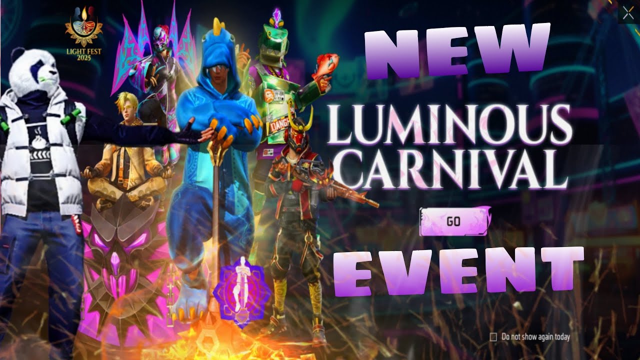NEW Luminous Carnival Event! 🎉 Cosmic Skins & Rewards! - YouTube