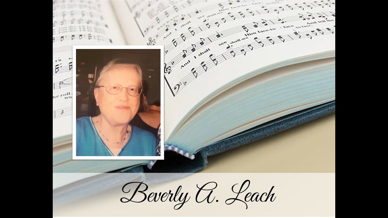Beverly Leach Funeral Service - YouTube
