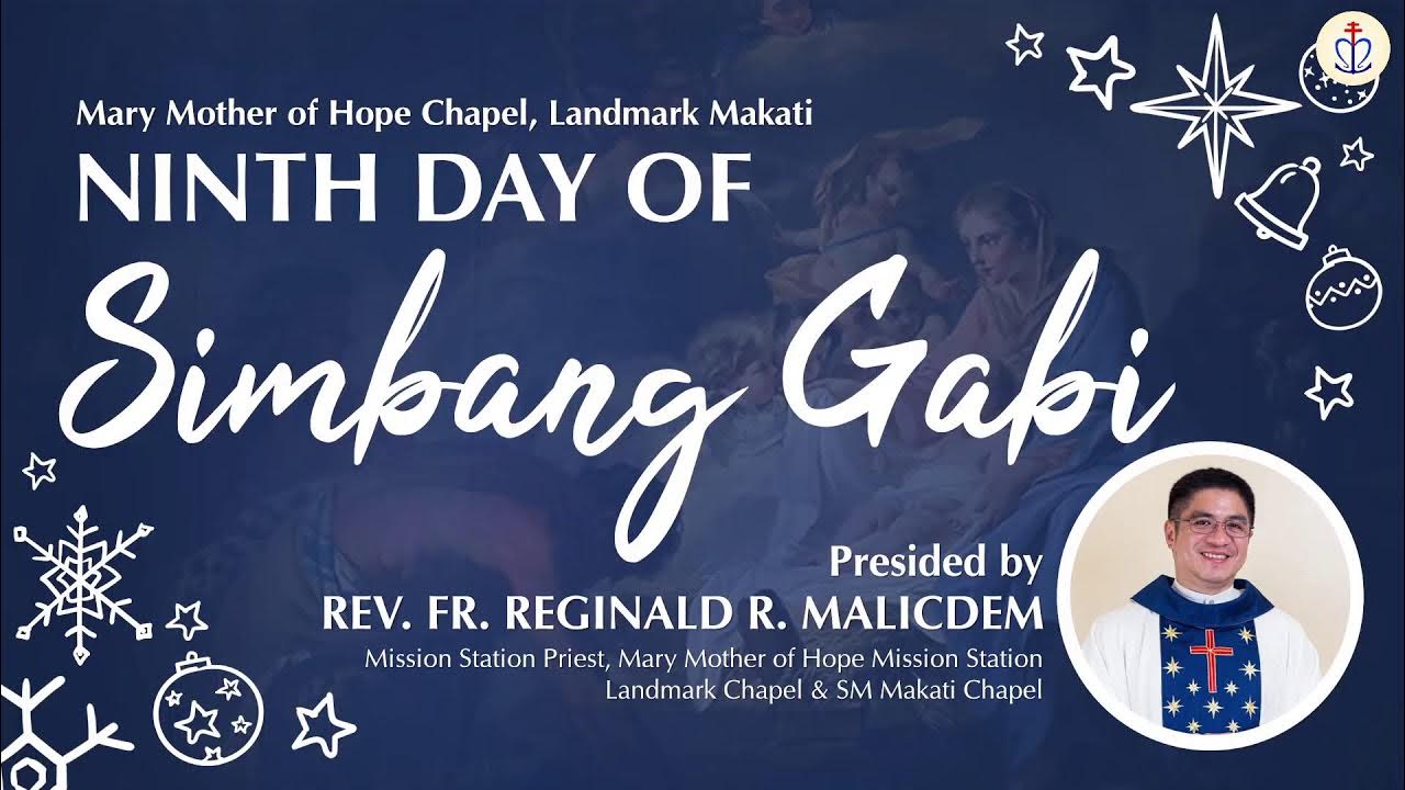 December 23, 2023 | Ninth Day of Simbang Gabi - YouTube