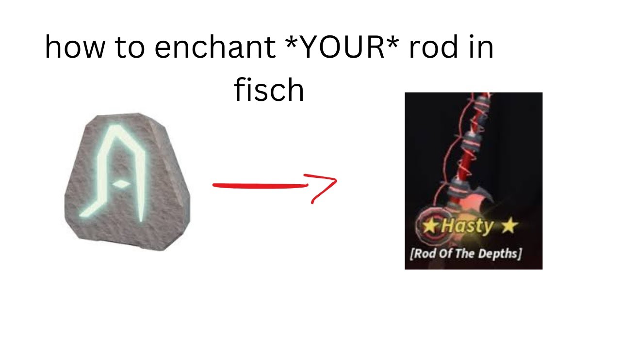 how to enchant your rod in fisch (easy and quick) - YouTube