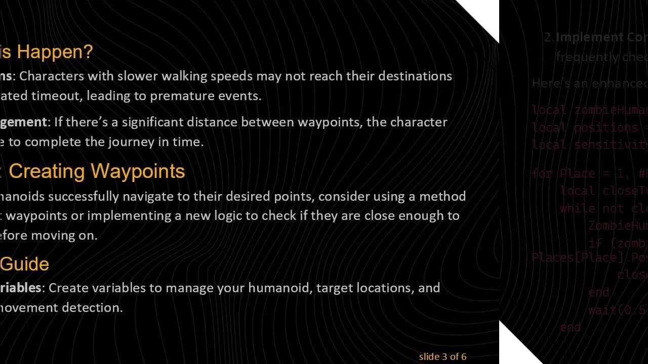 Solve the Issue of MoveTo() Finishing Too Early in Roblox with Our Expert Solution - YouTube