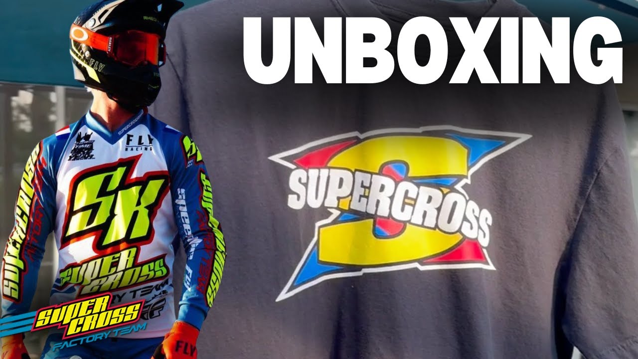 Opening the newest Supercross BMX Merch! - YouTube