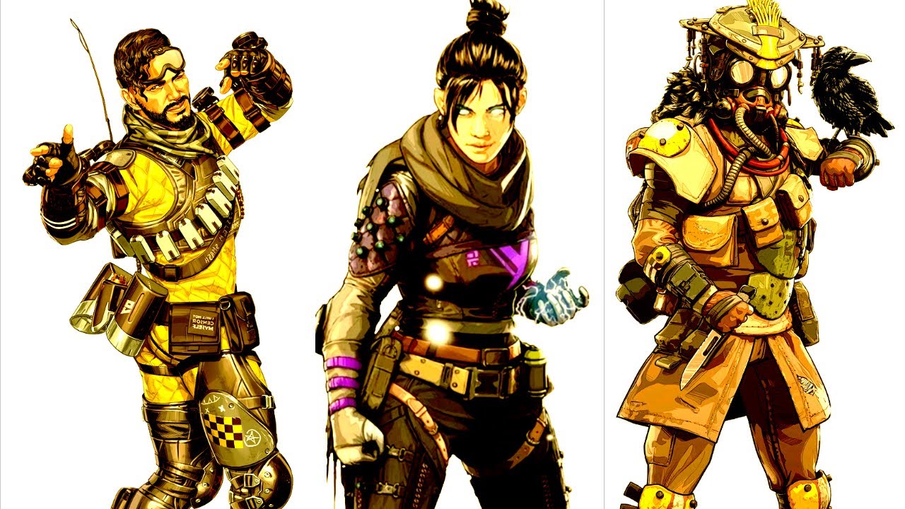 TRIO LEGENDS WITH MULTIPLE SKILLS - APEX LEGENDS MOBILE BEST GAMEPLAY ...