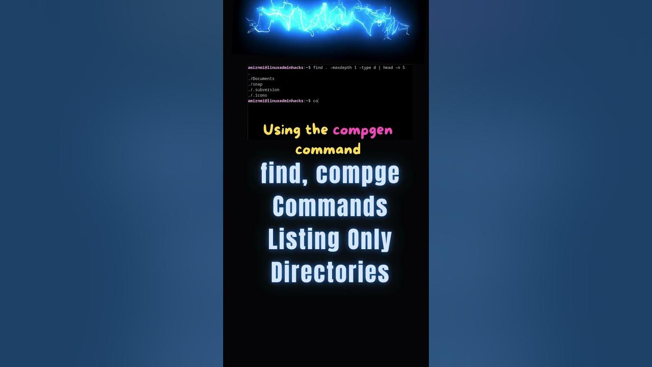 How to list only directories in the current directory #linux #linuxcommands #linuxskills #bash # ...