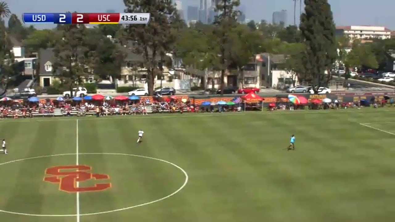 USC Women's Soccer: USC 3, USD 2 - Highlights 09/09/2018 - YouTube