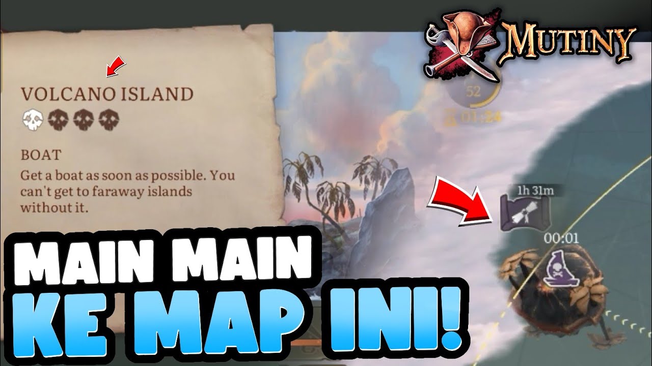 KE PULAU INI DAN ADA UPDATE BARU YGY! | MUTINY SURVIVAL INDONESIA - YouTube