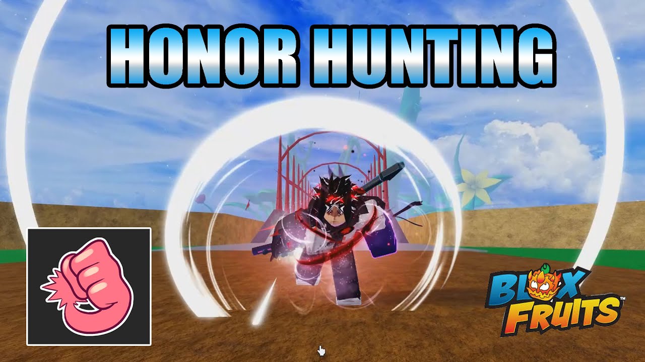Honor Hunting With Rubber Fruit Before Rework - Blox Fruits - YouTube