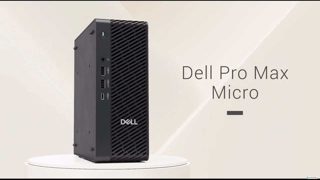 DELL Pro Max Micro Masaüstü İş İstasyonu - YouTube