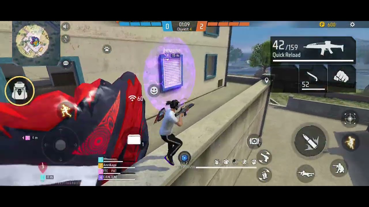 main game freefire baiwan cs rank Bermuda - YouTube
