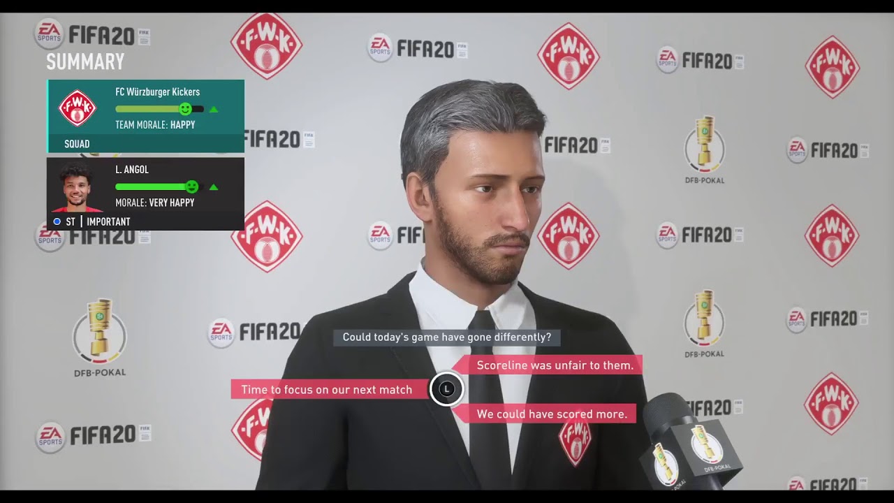 Fifa 20 Manager Career Mode Part 30 - YouTube