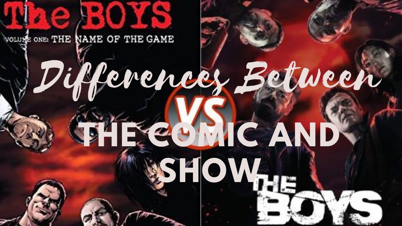 The Boys Season 1 Differences Between The Show And Comics - YouTube