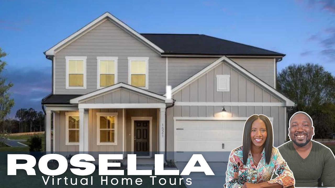 Rosella floor plan | New Construction Homes in Columbia, SC | Centex by Pulte Homes - YouTube