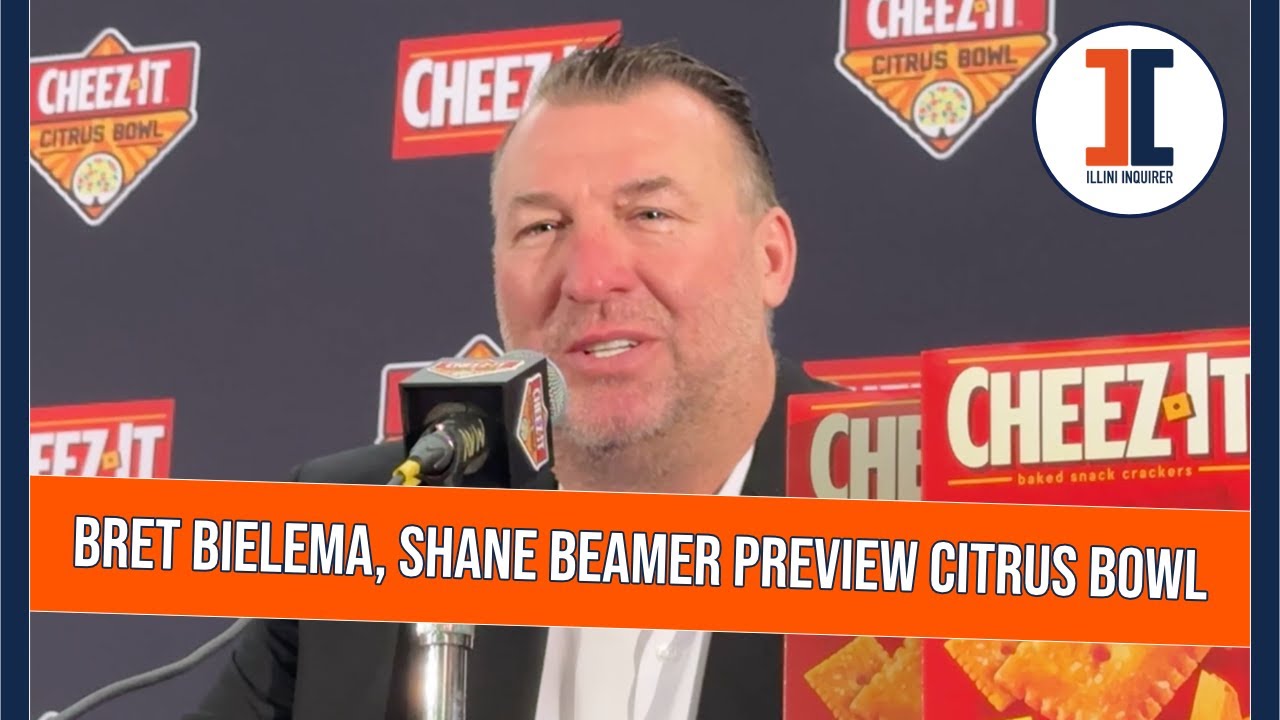 Citrus Bowl press conference: Bret Bielema and Shane Beamer - YouTube