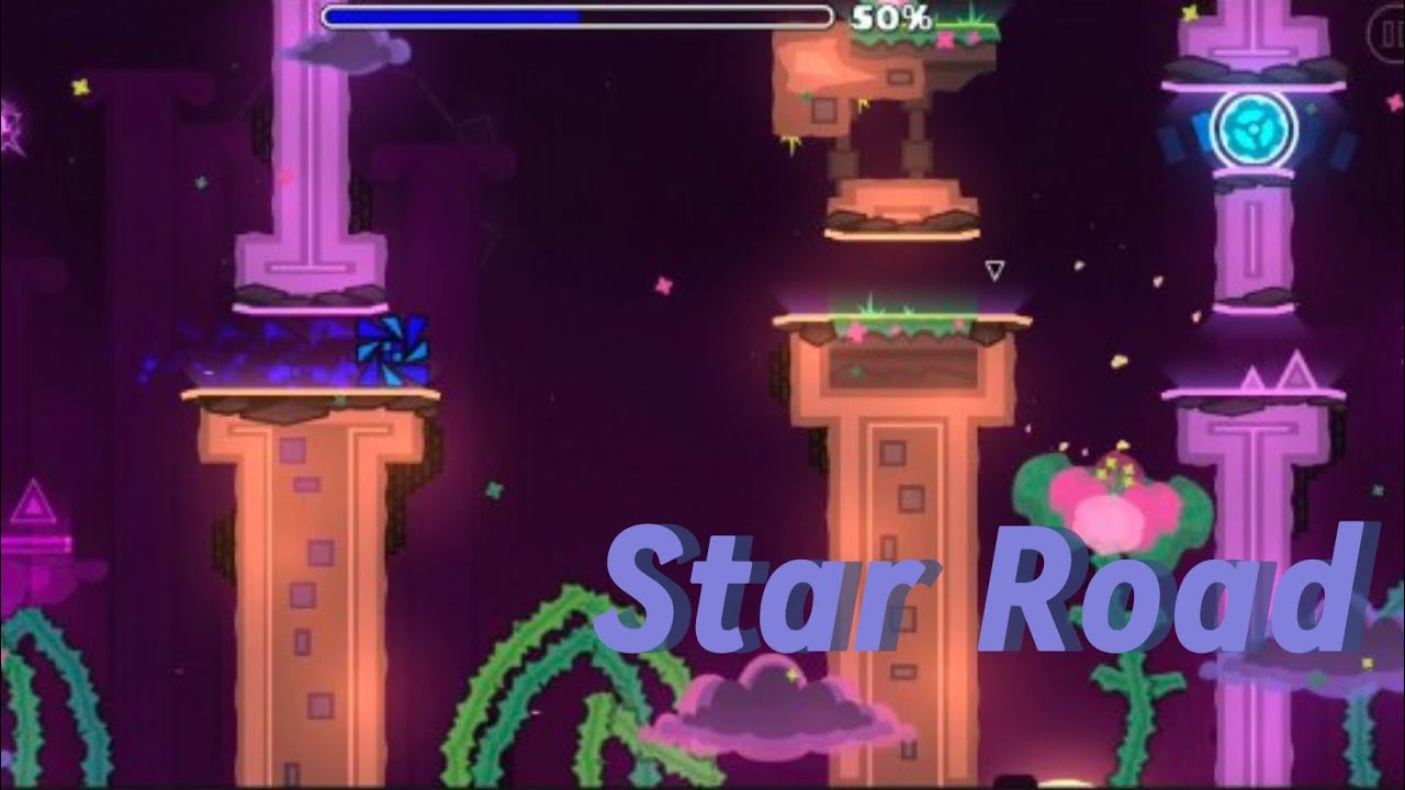 Geometry Dash 2.2 "Star Road" 100% Easy Demon - YouTube