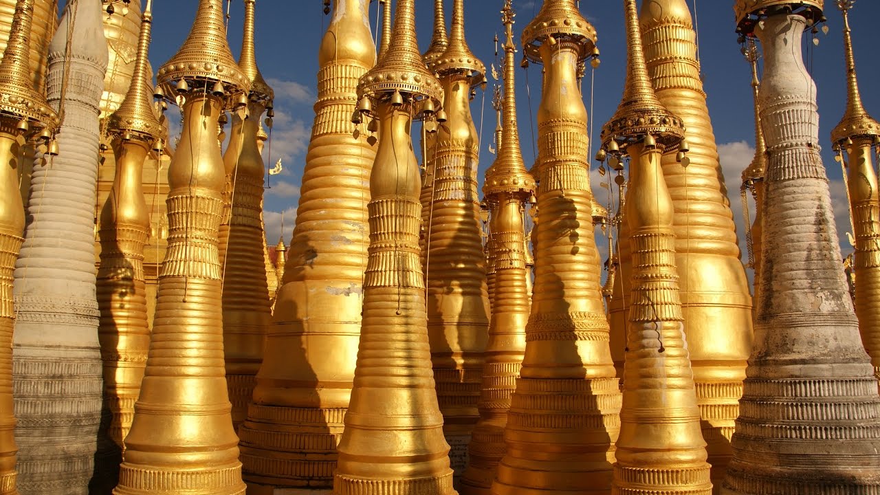 Myanmar - Inle Lake trip to Shwe Indein Pagoda (2016) - YouTube