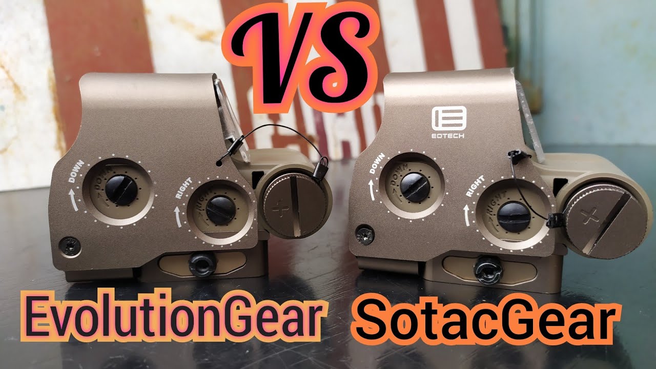 EOTech EXPS by EvolutionGear VS EXPS by SotacGear | ARO News