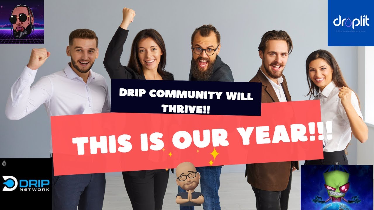 DRIP COMMUNITY CAN'T BE STOPPED - LETS STAY POSITIVE - DROPLIT ON FIRE ...