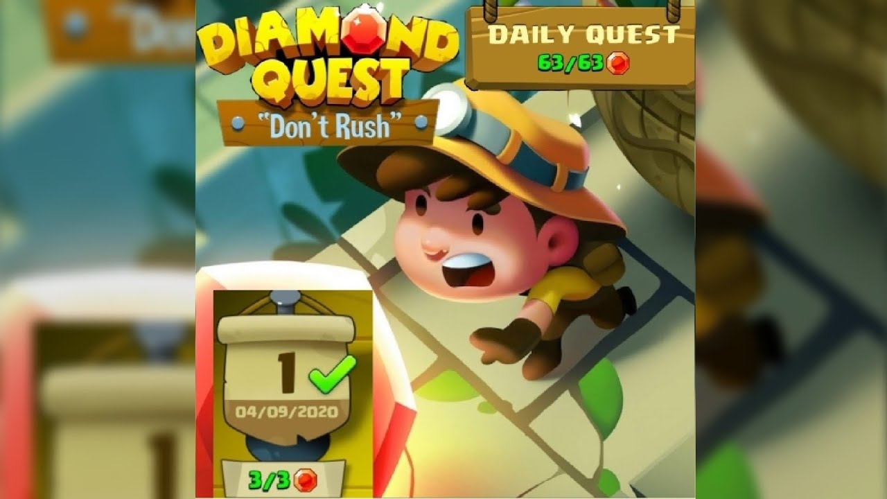 Diamond Quest Daily Quest Stage 1 - YouTube
