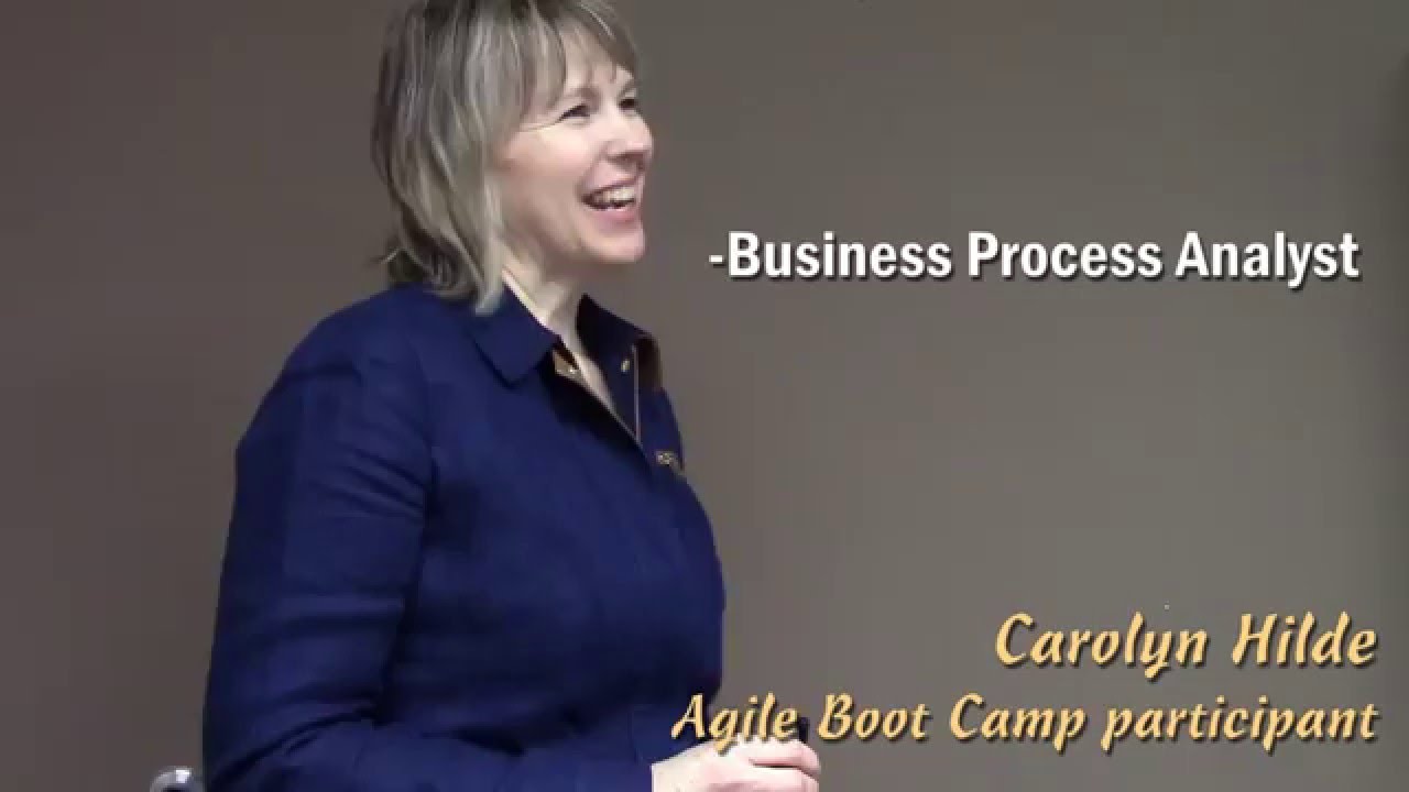 Carolyn, Agile Boot Camp Using Scrum - YouTube