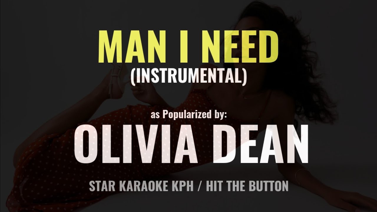 Man I Need - Olivia Dean (INSTRUMENTAL) - YouTube