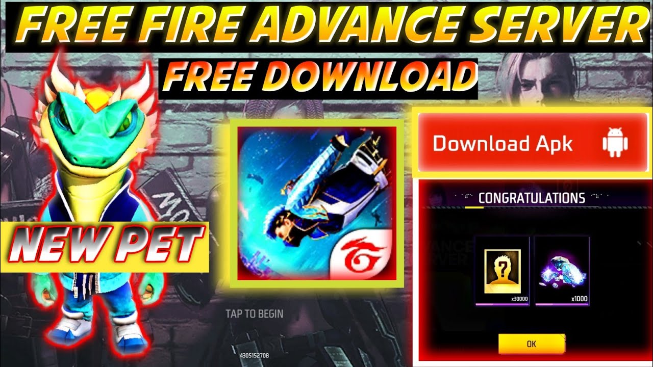 HOW TO DOWNLOAD FREE FIRE ADVANCE SERVER | OB37 ADVANCE SERVER DOWNLOAD ...