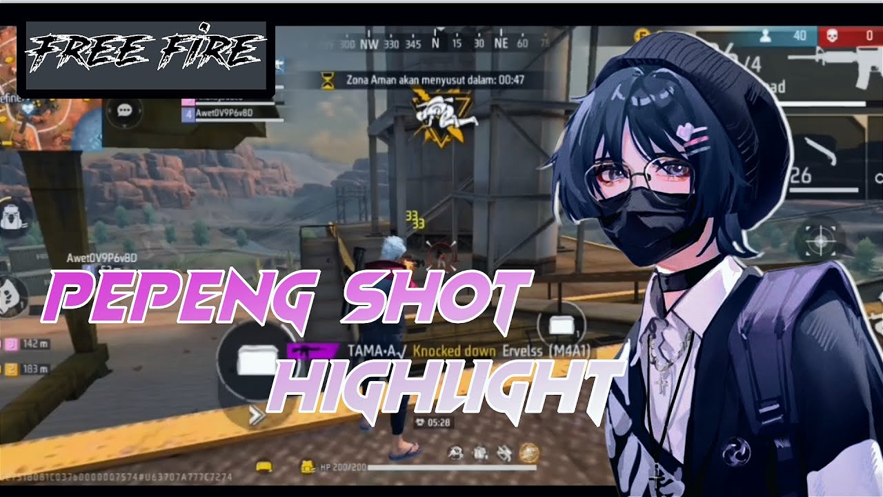 Highlight Pepeng shot biar kayak Ruok ff || free fire 6 Th anniversary ...