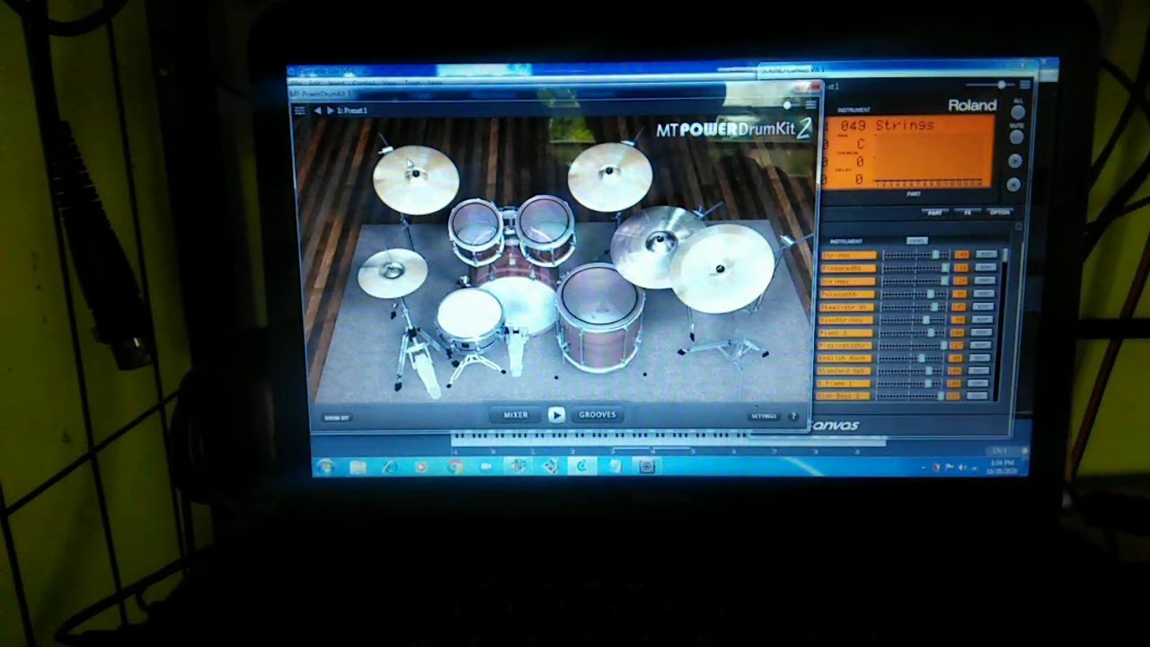 Roland sc 8850 vs cantabile 3.0 with vsc virtual sound canvas plugin ...