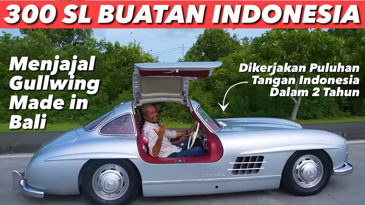 AMAZING! INDONESIA BISA BIKIN YANG SEPERTI INI | TUKSEDO STUDIO 300 SL GULLWING - YouTube