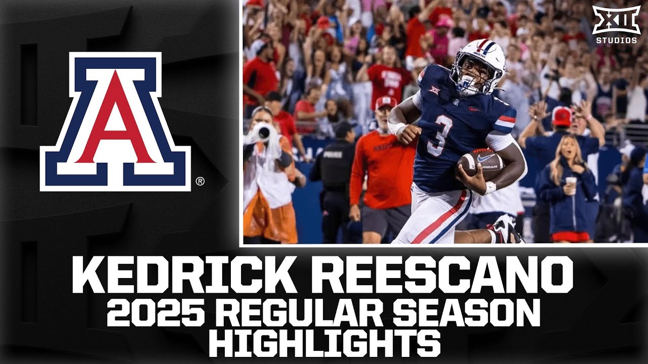 Kedrick Reescano Regular Season Highlights | 2025 Big 12 Football - YouTube