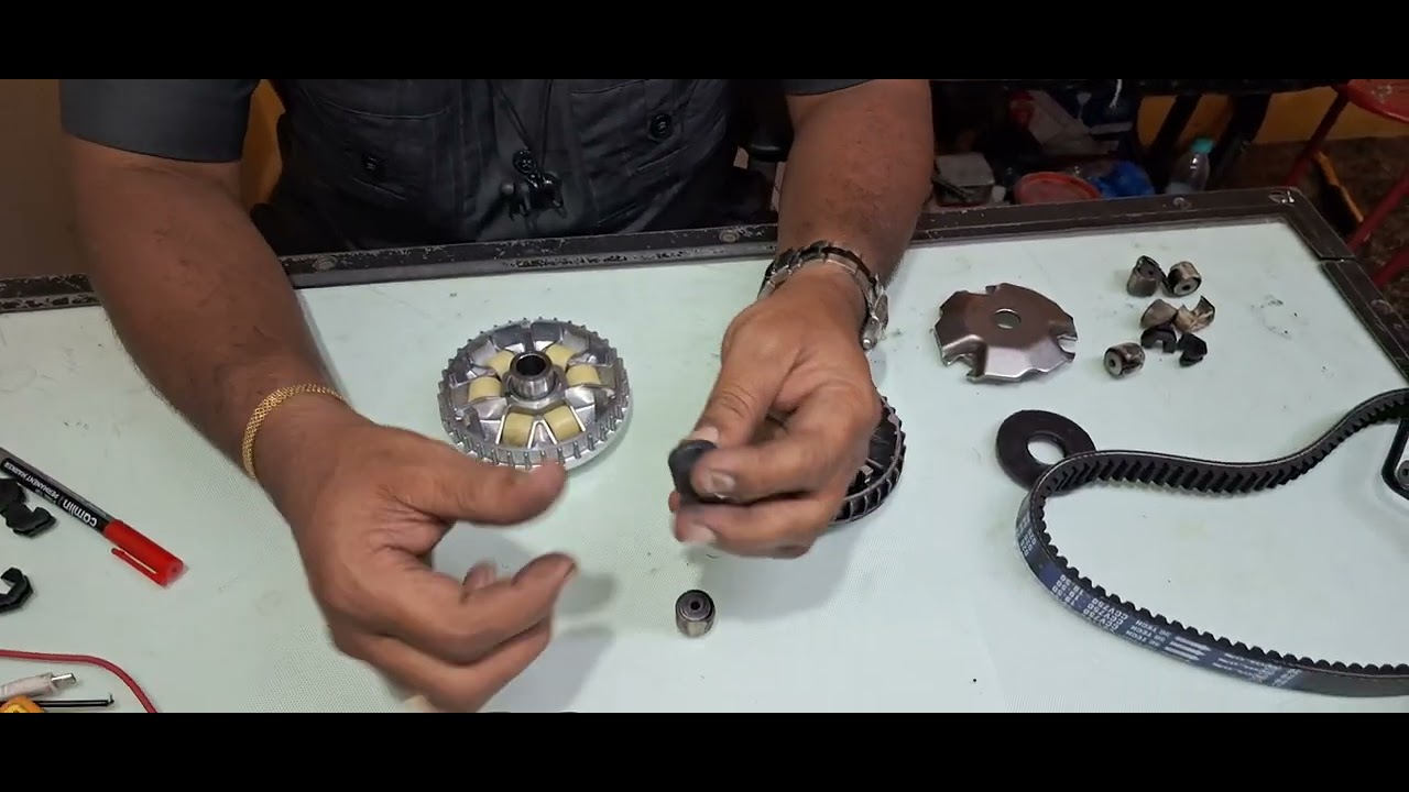 How Activa Variator works and reason for damage Explanation | RK ...