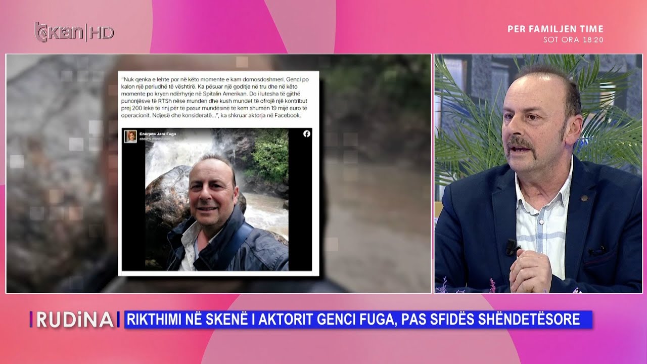 U bënë bashkë për të ndihmuar aktorin | Genc Fuga: Kam qarë, i thashë ...
