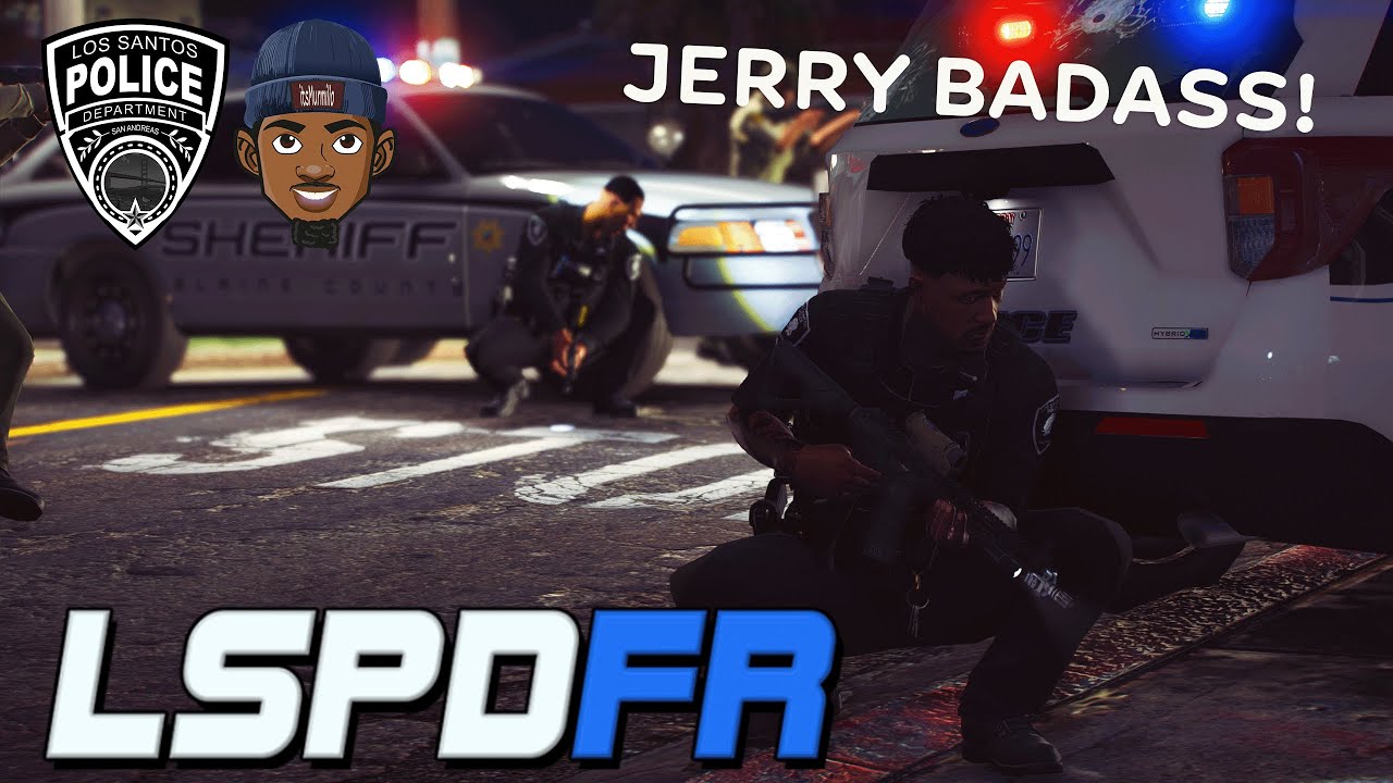 JERRY BADASS AND WHAT COULD'VE BEEN A QUIET PATROL - LSPDFR GAMEPLAY ...